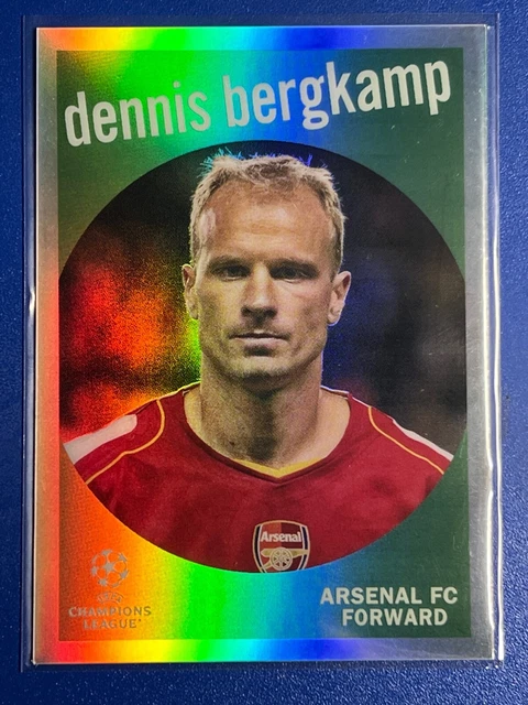 TOPPS CHROME UCC 22/23 1959 Arsenal FC Dennis Bergkamp #59-22 EUR 5,81 ...