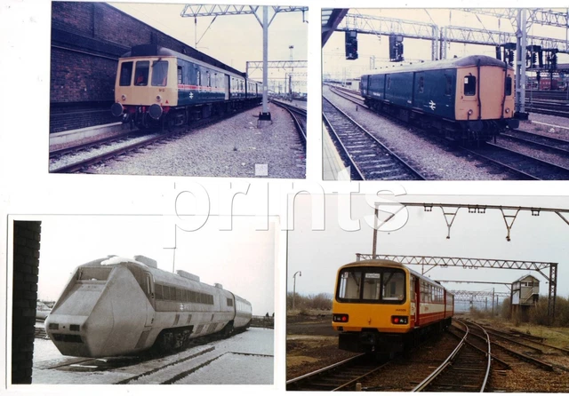 BRITISH RAIL PARCELS DIESEL MULTIPLE UNITS 127 144 128 APT-E 4 5x3 ...