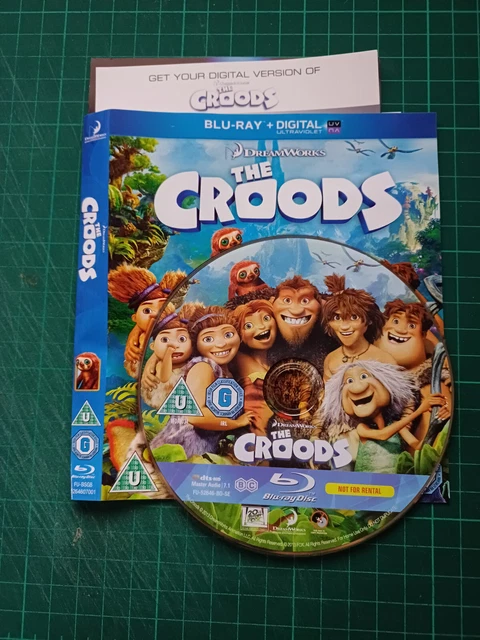 THE CROODS - Blu-ray - Disc & Sleeve Only - Free UK P&P £1.70 - PicClick UK