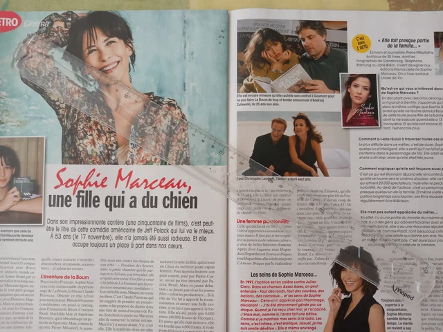 COUPURE DE PRESSE Sophie Marceau EUR 6,90 - PicClick FR