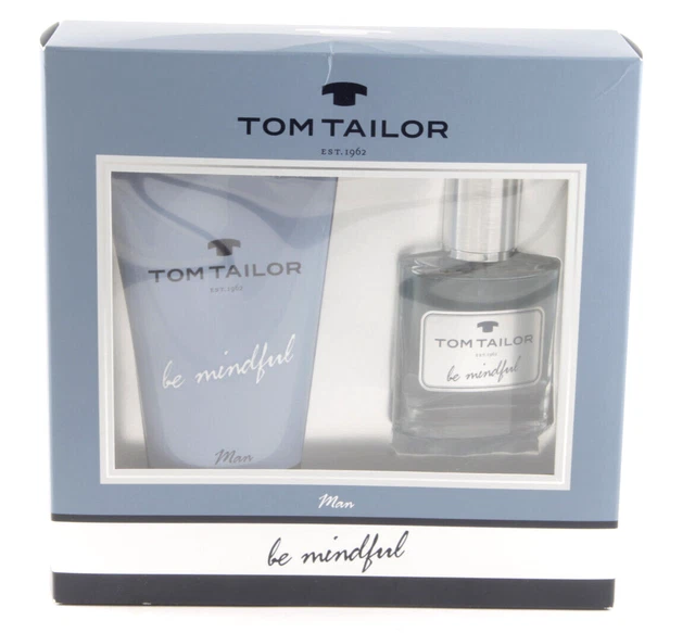 TOM TAILOR MAN GESCHENKSET be mindful EAU DE TOILETTE 30 ml & SHOWER ...