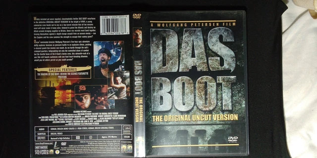 DAS BOOT - The Original Uncut Version (DVD, 2011, 2-Disc Set) VERY GOOD ...