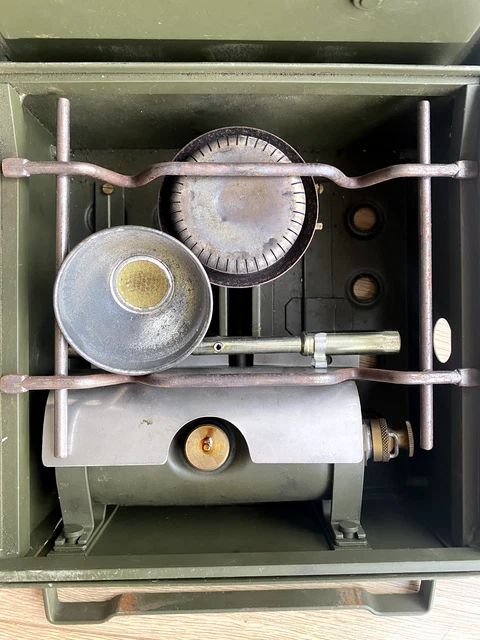 BRITISH ARMY COOKER No. 2 Mk2 Modified Stamped & Genuine Good Condition ...