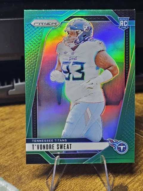 2024 PRIZM💥GREEN💥REFRACTOR💥GREEN💥TVONDRE SWEAT💥TITANS💥 $6.90 - PicClick CA