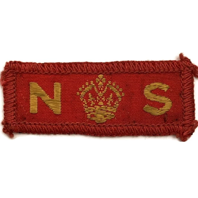 ORIGINAL WW2 BRITISH & Colonial Boy Scouts National Service NS Cloth ...