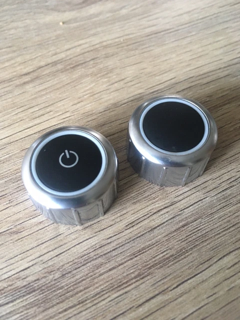 2 X GENUINE VW Golf Mk5 Radio Volume On Tuning Switch Button Knob ...