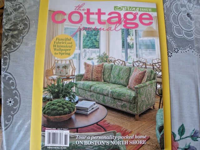 THE COTTAGE JOURNAL Spring Issue 2026 vol. 17 issue 1 Magazine Beauty ...