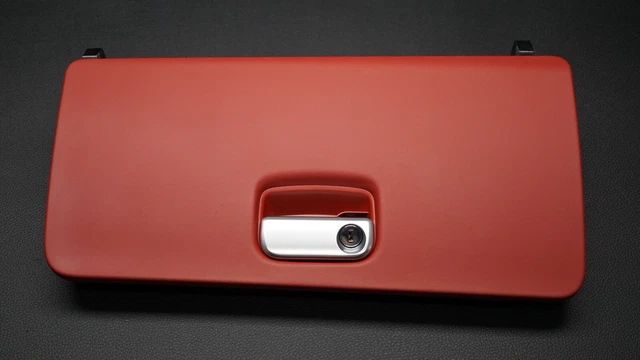 GENUINE PORSCHE MACAN 95B Glove Box Compartment Cover Red Rhd 95B.857. ...