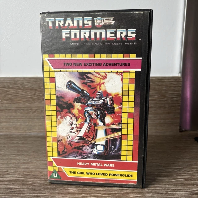 TRANSFORMERS HEAVY METAL Wars & Girl who loved Powerglide 1987 - G1 VHS ...