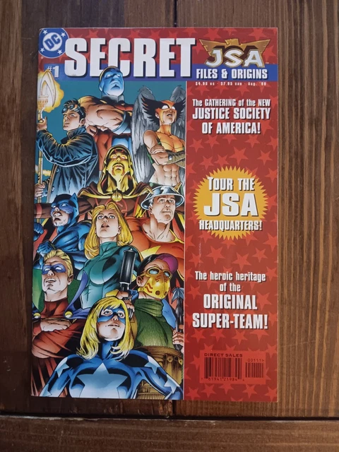 JSA SECRET FILES # 1 - 1ère apparition Hawkgirl Neuf, 1ère Atom Smasher Key VF+ EUR 0,91 ...