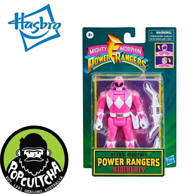 VINTAGE 1993 MIGHTY morphin power rangers flip head pink figure ...