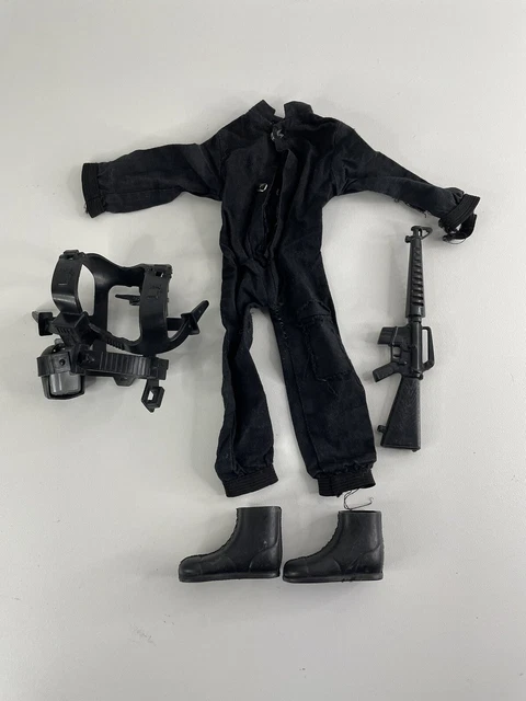 VINTAGE PALITOY ACTION Man Basic SAS Paratrooper Uniform Webbing And ...