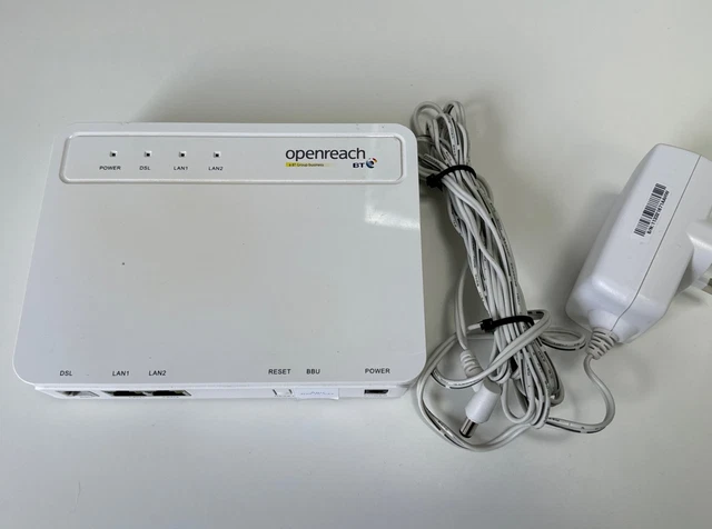 MODEM IN FIBRA sbloccato BT Openreach Huawei EchoLife HG612 3B VDSL ...