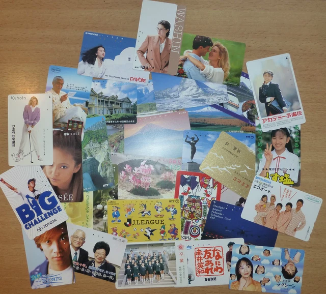 TK TELEFONKARTE/PHONECARD JAPAN 1000 überwiegend verschieden Motive EUR ...