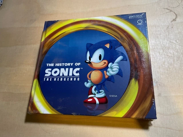 THE HISTORY OF Sonic the Hedgehog Hard back book 1st Edition release ...