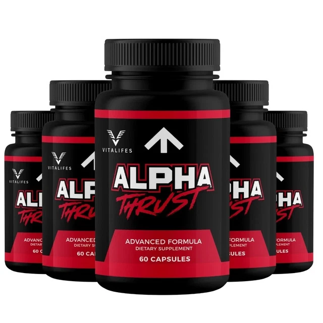 ALPHA THRUST CAPSULES for Men, Advanced Male Performance Supplement ...