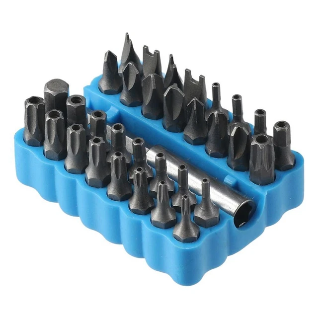 HOLLOW HEX SHANK Screwdriver Bit L-type Double-ended Ratchet Wrench ...