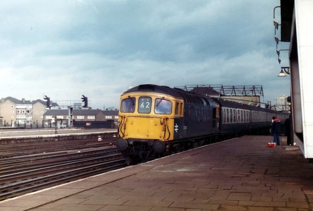 RAILWAY PHOTO - Class 33 33109 Clapham Junction 1410 to Salisbury 5/2 ...