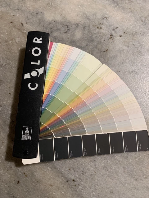 SHERWIN WILLIAMS COLOR Concepts In Color Wheel Paint Mini 5.5” Fan Deck ...