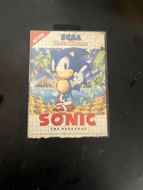 SONIC THE HEDGEHOG Game Sega Master System £105.57 - PicClick UK