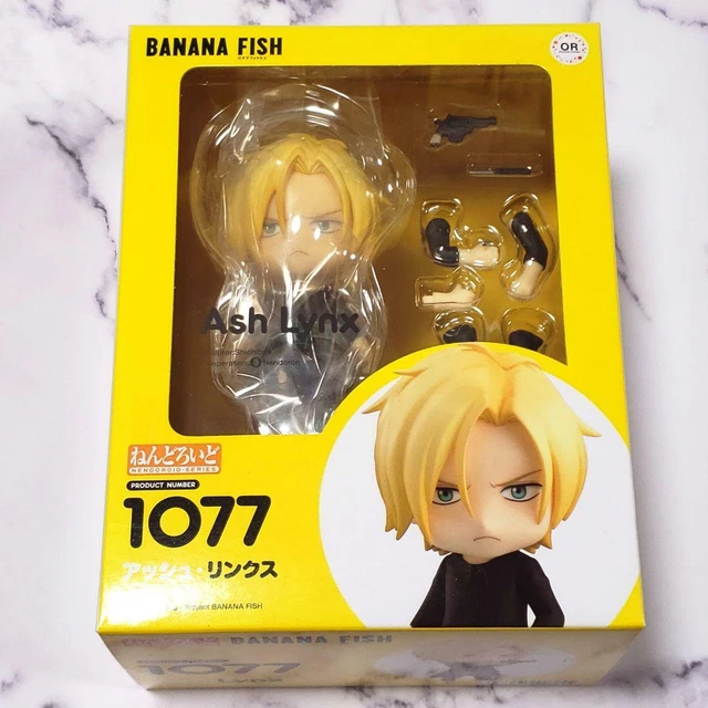 FIGURINE BANANA FISH Ash Links Nendoroid Orange Rouge N°1077 JAPON EUR ...