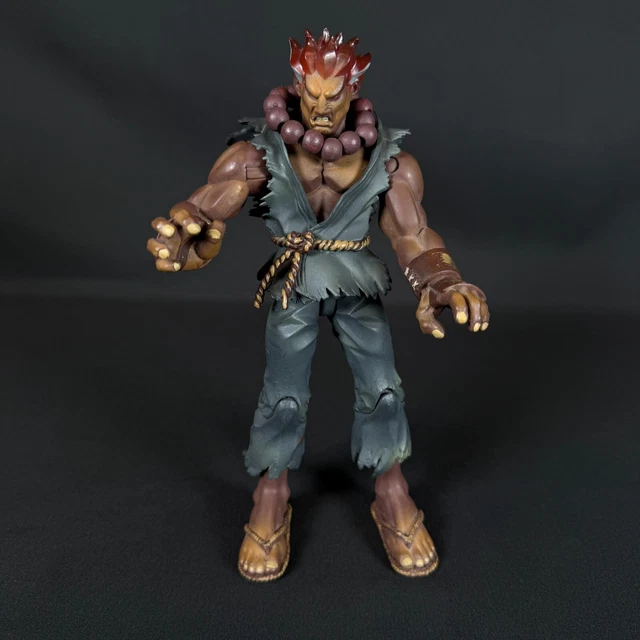 STREET FIGHTER RESAURUS Round 2 AKUMA 7” Figure 2000 $20.00 - PicClick