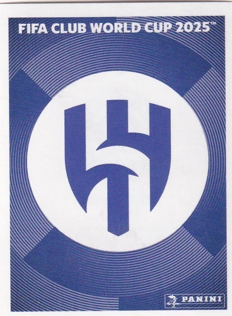 PANINI 2025 FIFA Club World Cup 25 Sticker No. 497 Al-Hilal Logo £1.20 ...