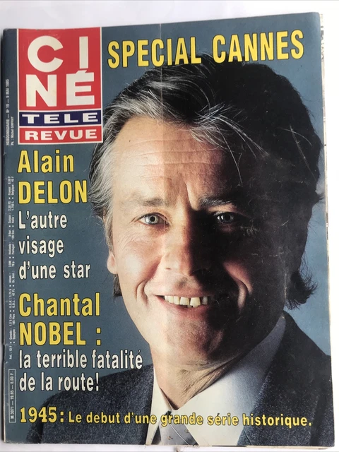 CINÉ REVUE TÉLÉ ALAIN DELON num 19 De 1985 EUR 1,99 - PicClick FR