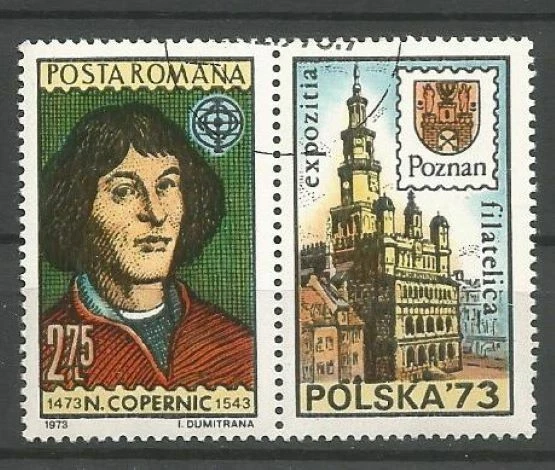 POSTA ROMANA RUMÄNIEN Kopernikus Stamps Briefmarken Sellos Timbres £0. ...