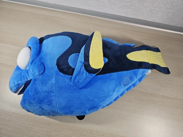 LARGE STAMPED DISNEY Store Finding Nemo Blue Dory Soft Plush Toy Pixar ...