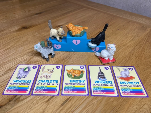 VINTAGE KITTY IN My Pocket 1990s - Original 5 Figure Bundle Collector ...