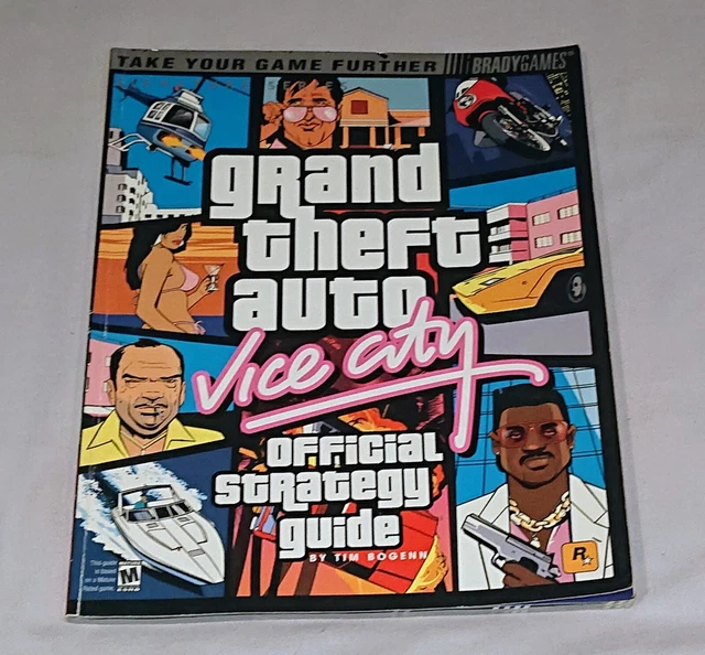 GRAND THEFT AUTO Vice City GTA Strategy Guide Game Book by Bradygames ...