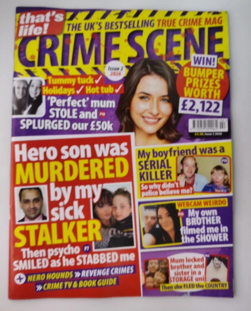 REAL LIFE SPECIAL magazine That's Life Crime Scene #2 2026 Hero Son ...