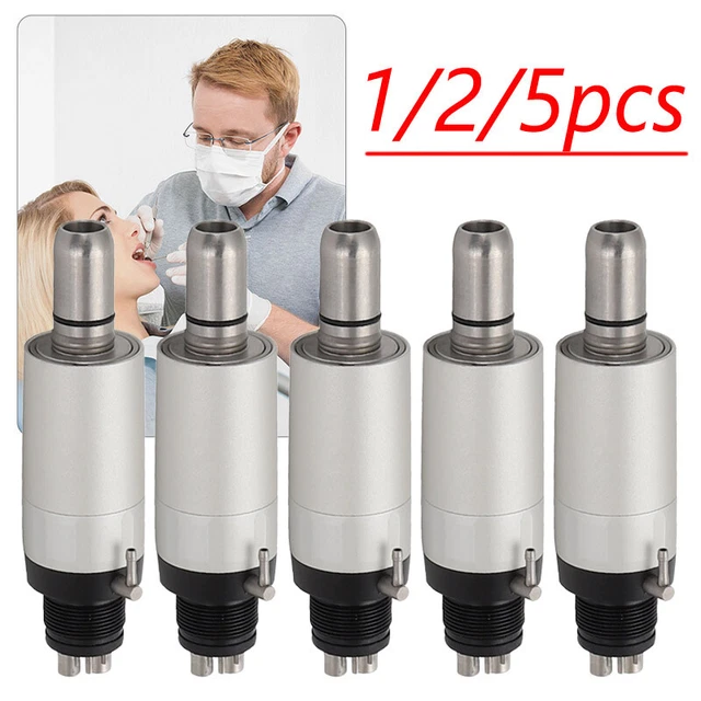 1-5PCS DENTAL LOW Speed MINI Micro Air Motor Micromotor 4 Holes ...