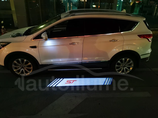 FORD LOGO SIDE Mirror Puddle Lights Focus ST Mondeo Kuga Escape C-Max ...