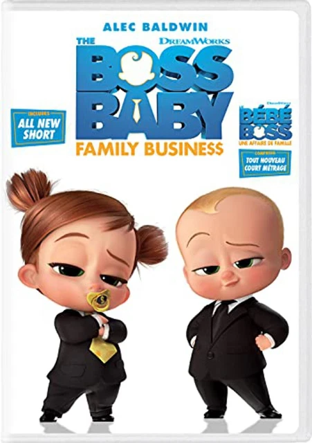 THE BOSS BABY: Family Business (Dvd) £7.64 - PicClick UK