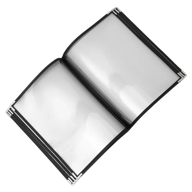 RESTAURANT MENU FOLDER A4 Menu Binder 8 Pages 16 Views for Cafes and ...