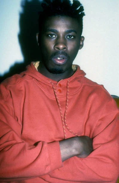 RAPPER THE GENIUS appears in a portrait taken on January 10, 1991 - Old ...