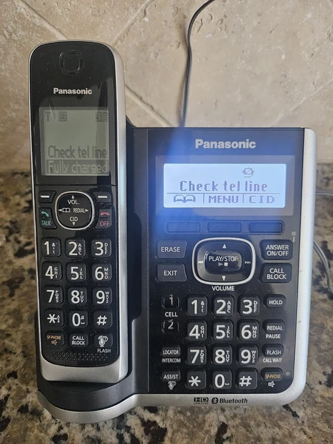 BASE PRINCIPAL DE teléfono inalámbrico genuino Panasonic KX-TGF670 con ...