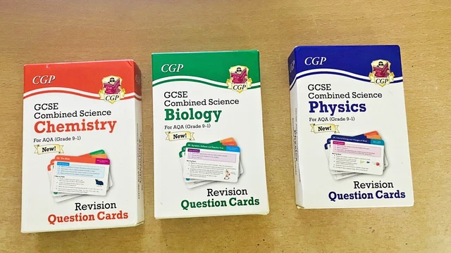 GCSE AQA COMBINED Science Revision Flashcards All 3 Question Cards Pack ... GCSE AQA COMBINED Science Revision Flashcards All 3 Question Cards Pack ...