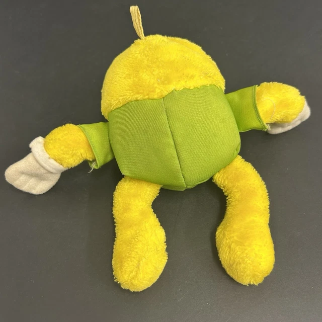 PAC-MAN SOFT TOY Character Plush Eat You Up 7" Rare Gaming Collectable ...