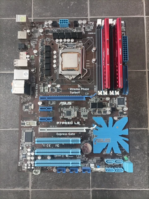 ASUS P7P55D LE ATX motherboard, with i5, RAM Patriot Viper Red 8 £26.72 ...