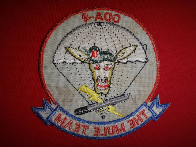 US ARMY SPECIAL Forces Operational Detachment Alpha ODA-9 THE MULE TEAM ...