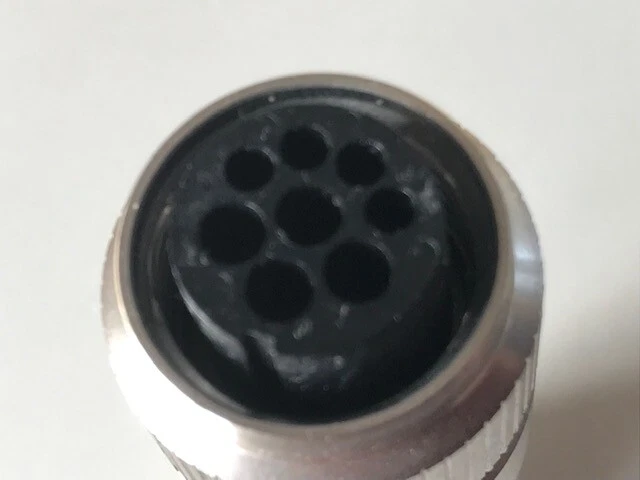 SIEMENS RUNDSTECKER 8-POLIG Motorenstecker Neu EUR 19,90 - PicClick DE