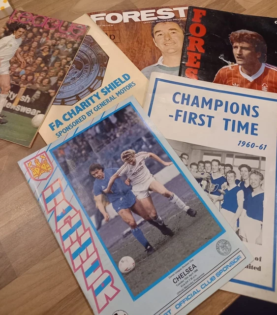CHELSEA FOOTBALL PROGRAMMES 1970s, 80s, 90s £1.79 - PicClick UK
