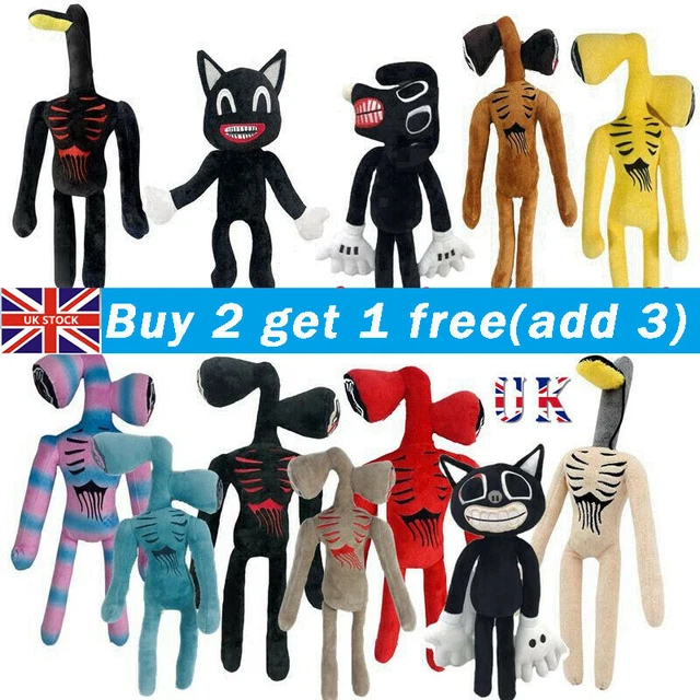 NEW SIREN HEAD Plush Toy Stuffed Plush Doll Toy Horror Character ...