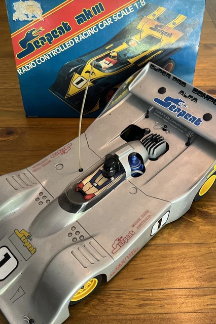 VINTAGE SERPENT MKIII 1/8 Plate Car *Extremely Rare* $1,500.00 ...