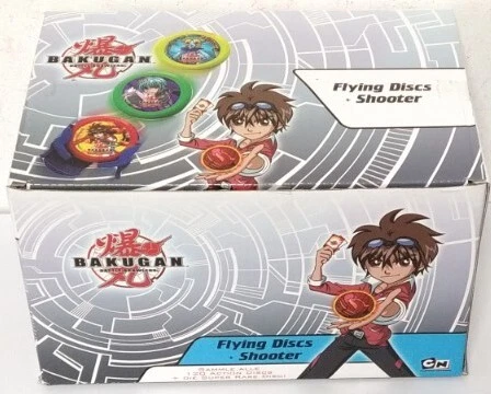BAKUGAN BATTLE BRAWLERS Box 40 Bustine Flying Discs + Shooter EUR 41,00 ...