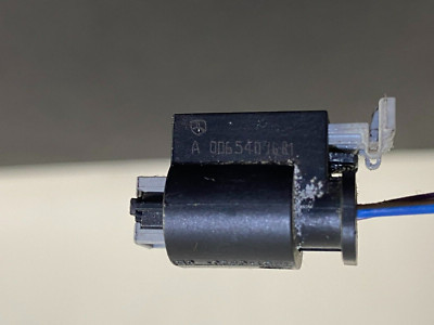 MERCEDES BENZ ENGINE Harness Wiring Loom Plug Connector A0065407681 £10 ...