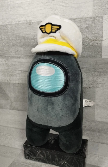 AMONG US OFFICIAL Captain Hat Plush - Black - Toikido 11" £10.00 ...